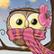 Leuke Cartoon Puppy met rode bril: stockvector (rechtenvrij) 789855586 ...