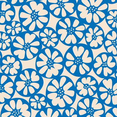 Seamless Retro Floral Pattern Stock Vector (Royalty Free) 1018013626 ...