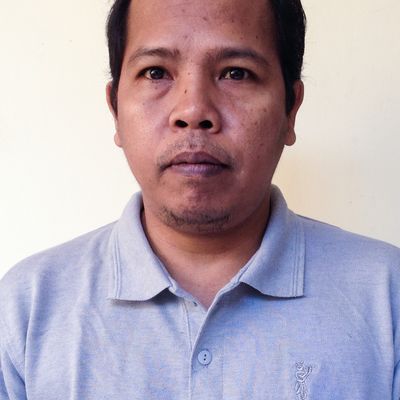 Blue Background Golden Acintya Balinese Hinduism Stock Vector (Royalty ...