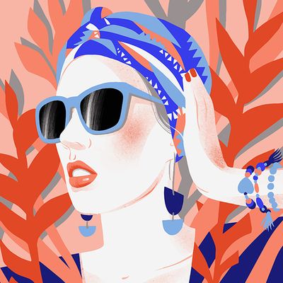 Floral Seamless Pattern Small Daisies Bright 스톡 일러스트 1231940068 ...