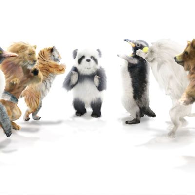 Panda Cg Fur Animal Cgi Vfx Stock Footage Video (100% Royalty-free ...