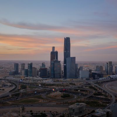 King Abdullah Financial Center Riyadh Kingdom Stock Footage Video (100% ...