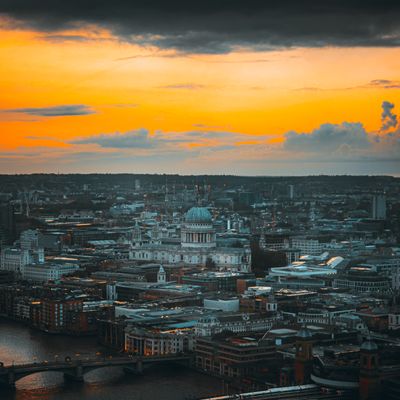 London Golden Hour View Shard St Stock Photo (Edit Now) 1822772108