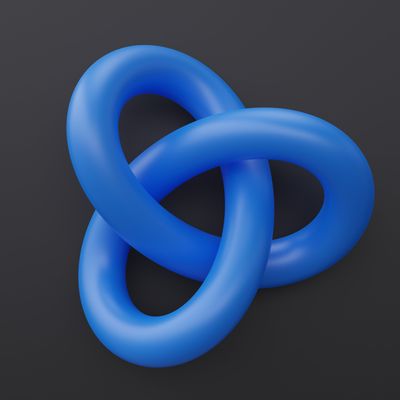 Circles Interlinked Each Other Isolated On Stock Vector (Royalty Free ...