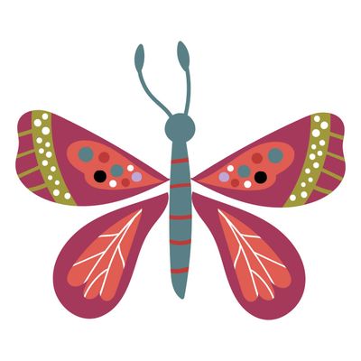 Flowers Plants Hand Drawn Floral Collection Stock Vector (Royalty Free ...