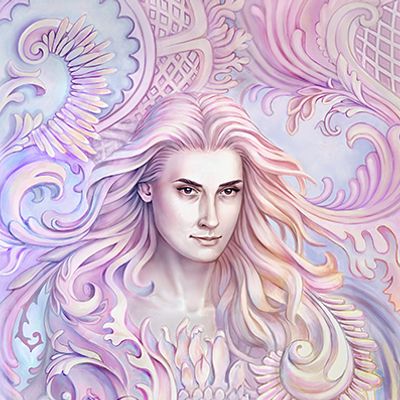 Изображение обнаженной женщины. Стилизованный как скульптуры ...