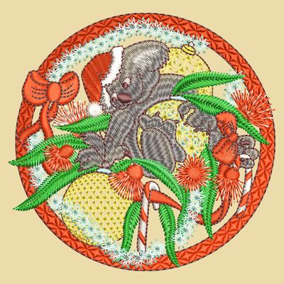 Seamless Embroidered Design Pattern Bunches Repeated Stock Illustration ...