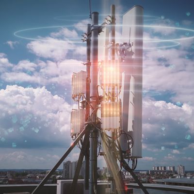 Smart City Digital Transformation Development Concept Stock Photo ...