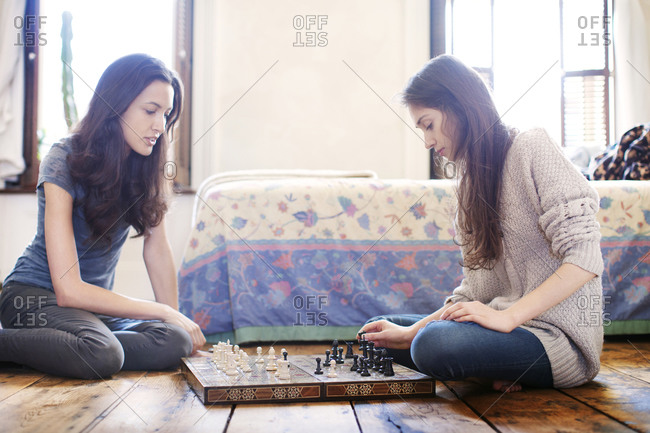 Women Playing Board Games