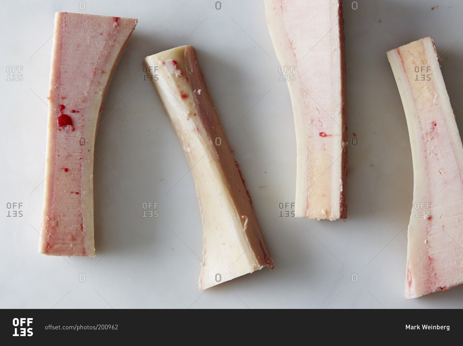 Raw Beef Femur Bone With Marrow Exposed Stock Photo OFFSET Raw Beef Femur Bone With Marrow Exposed Stock Photo OFFSET