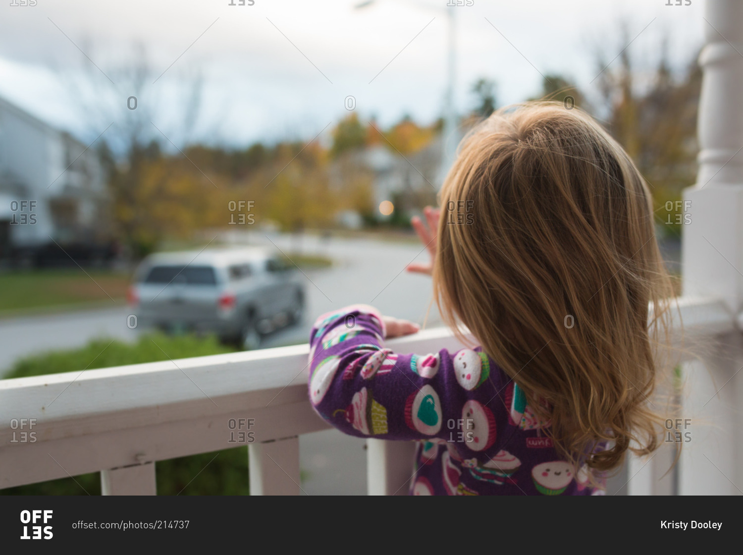 Waving Goodbye To Friends