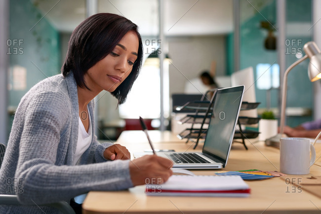 Office Worker At Desk