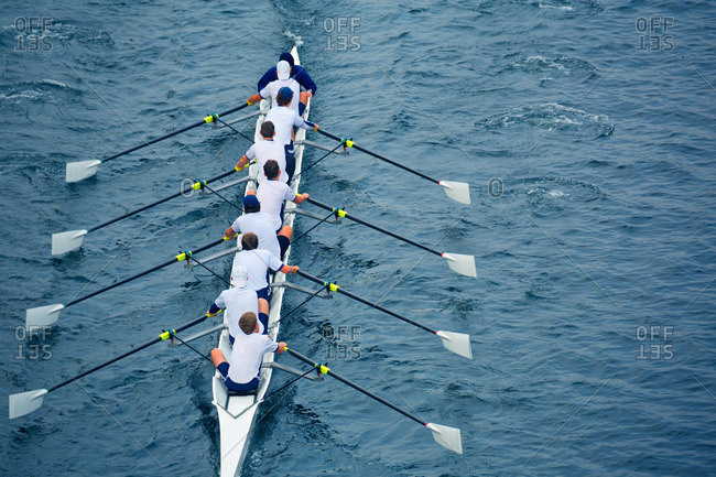 Rowing Race Aerial