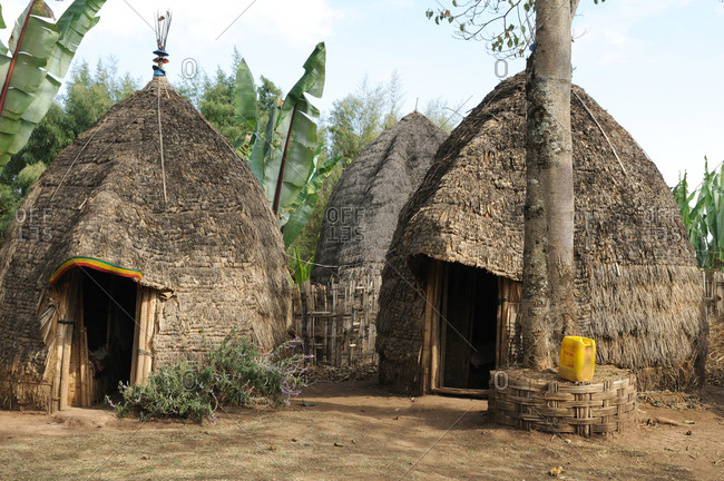 African Tribe Village
