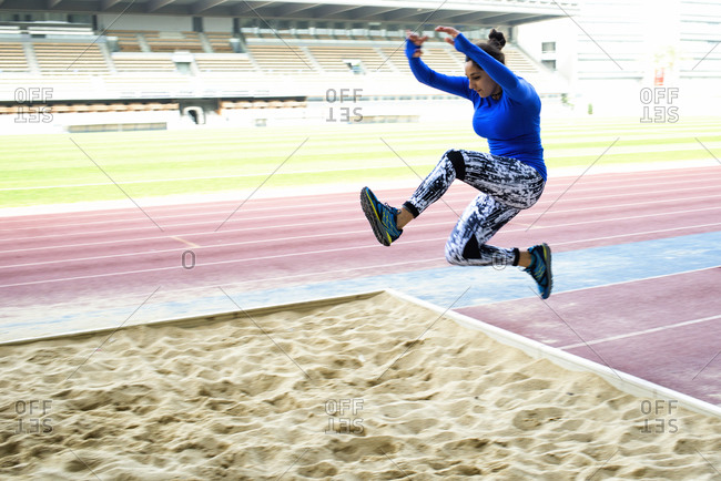 Track And Field Long Jump Training Ramp