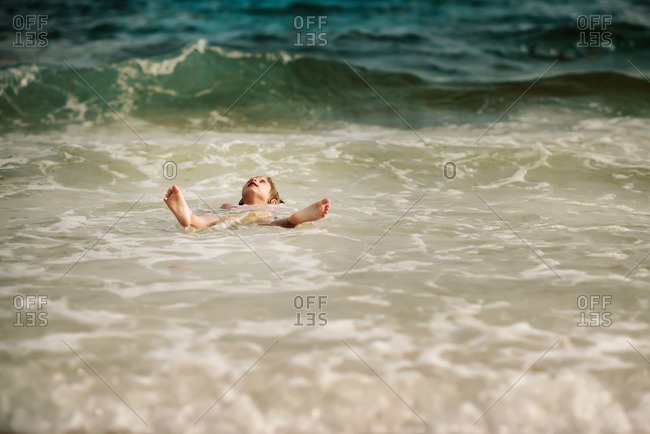 Boy Drowning In River