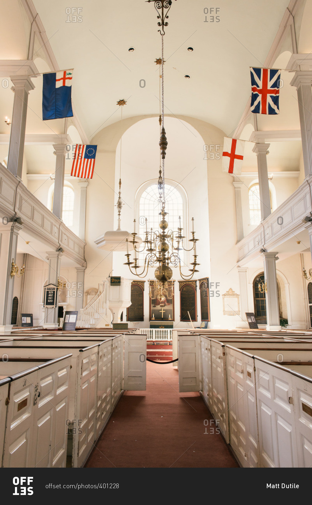 Old North Church Inside