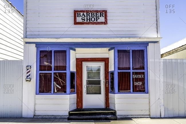 Old Barber Shop Outside