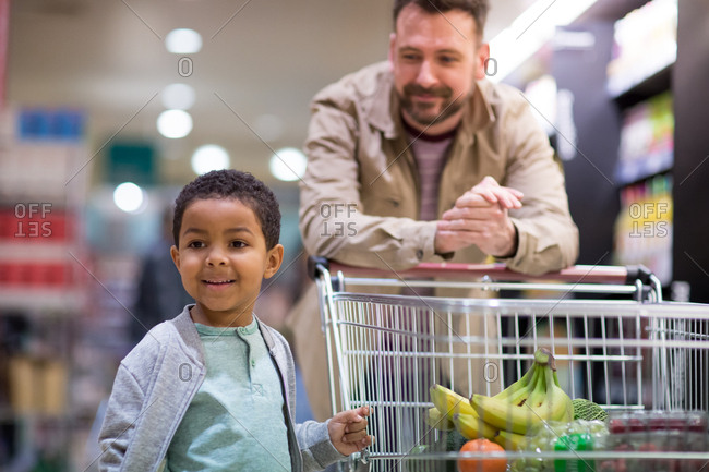Father And Son Shopping