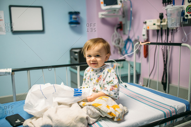 Child In Hospital Smiling