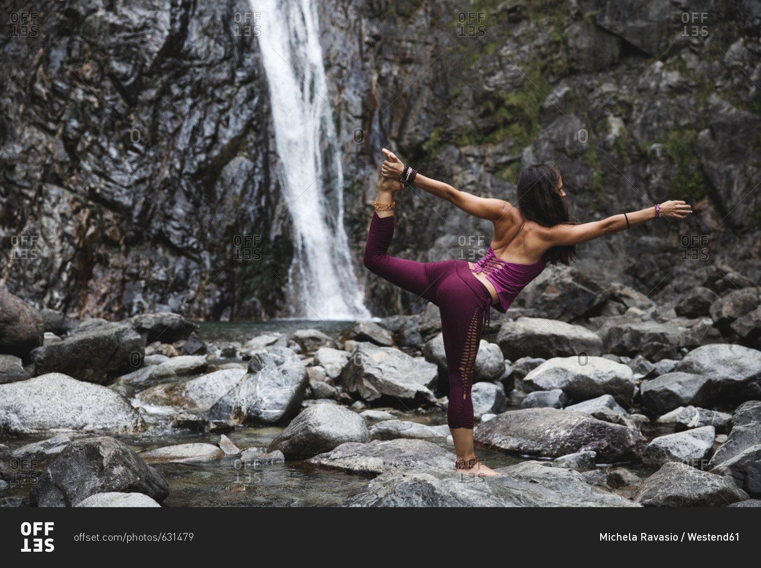 Waterfall Yoga Pose