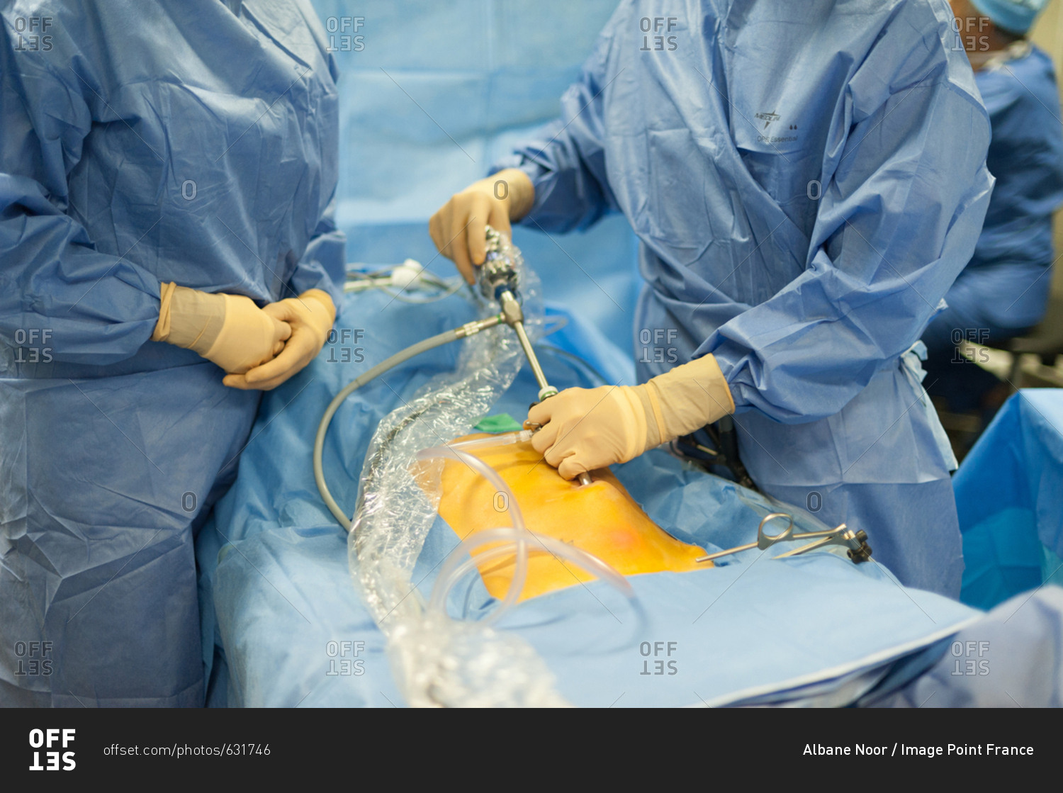 September 26, 2013: Reportage in the gynecology operating theatre in ...