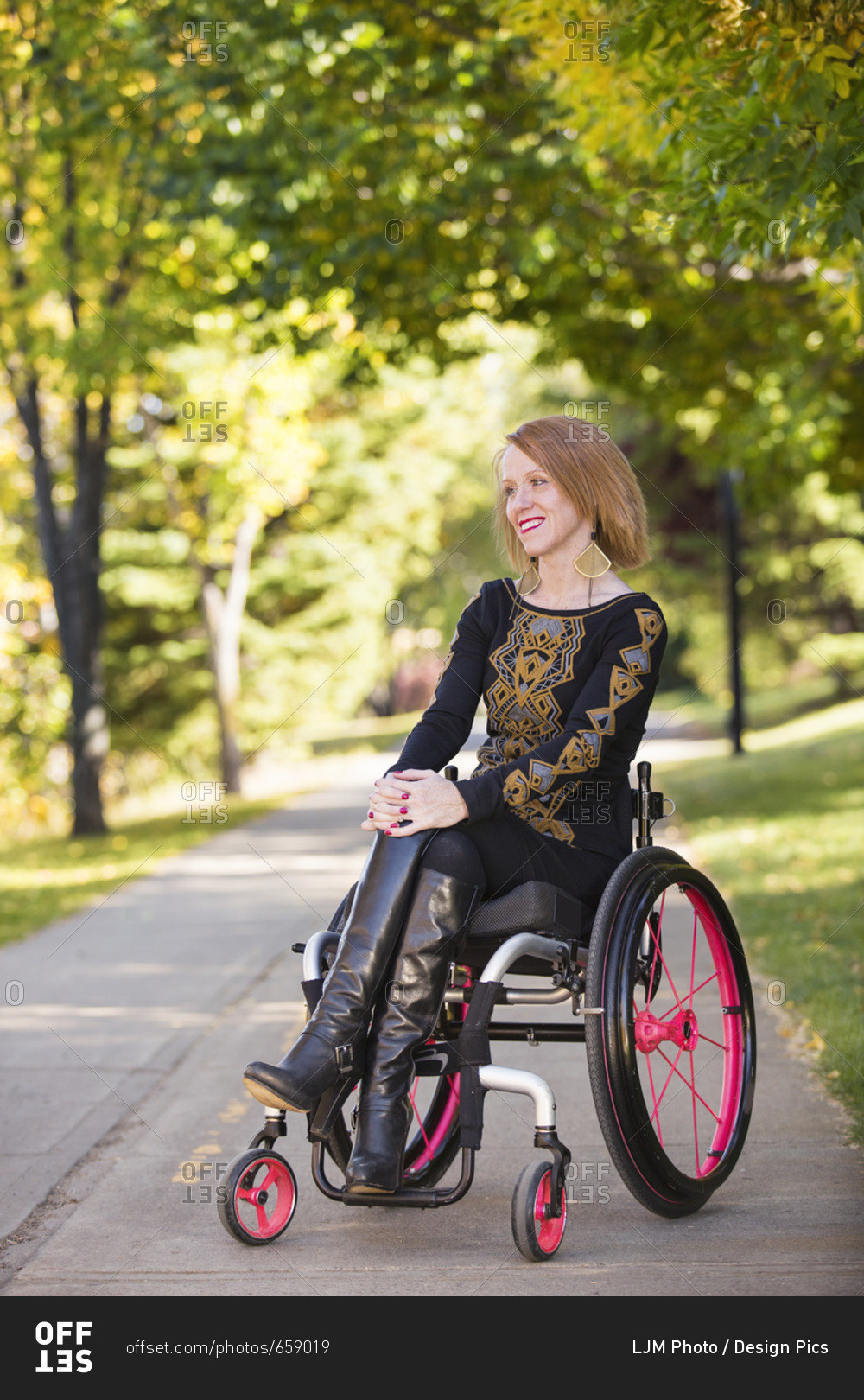 Paraplegic Woman Wheelchair