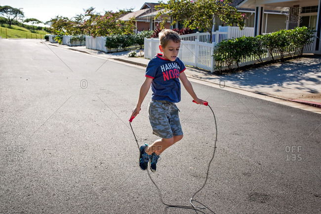 Child Jumping Rope
