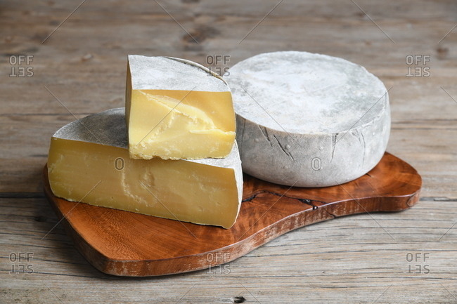 Round Block Of Cheese