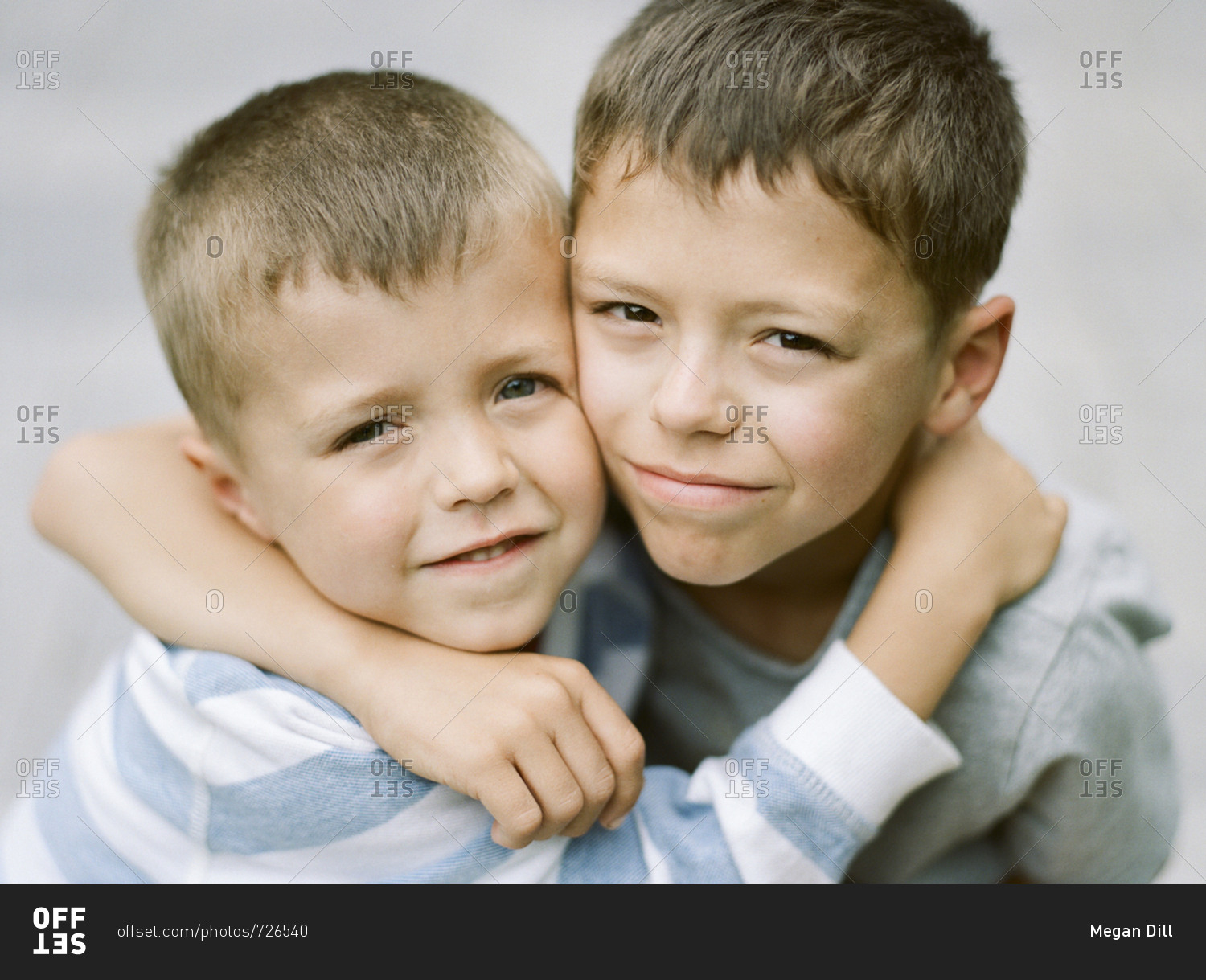 Brothers Hugging Each Other
