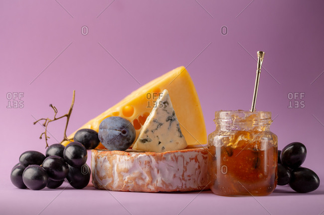 Round Block Of Cheese