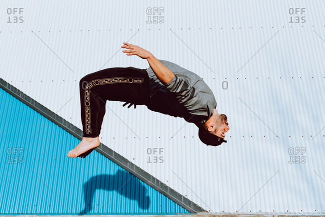 Parkour Front Flip