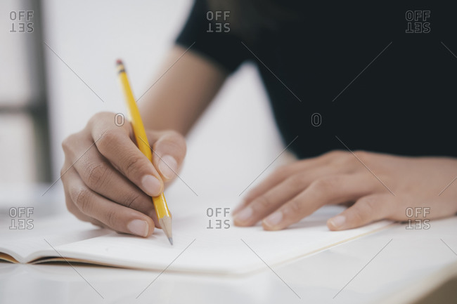 hand writing stock photos - OFFSET