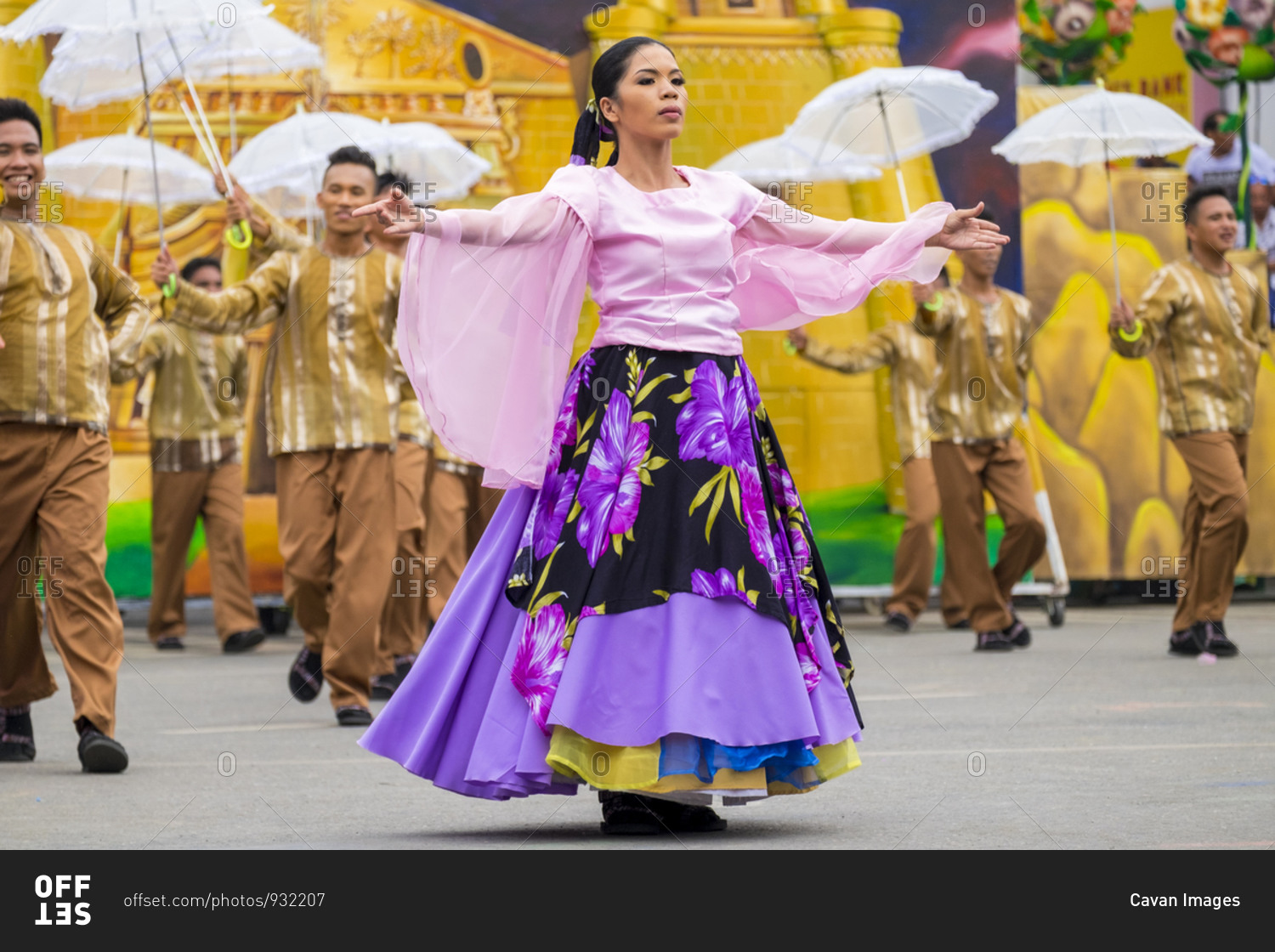 Iloilo City, Western Visayas, Philippines - January 24, 2015: Female ...