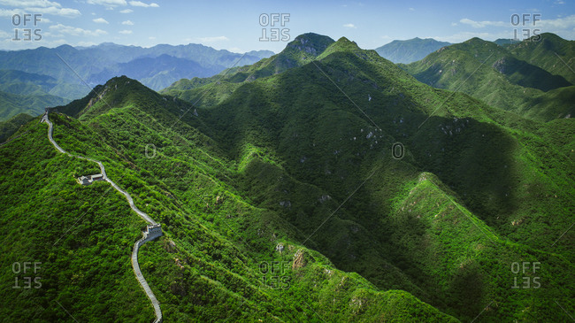 Great Wall Of China From Above