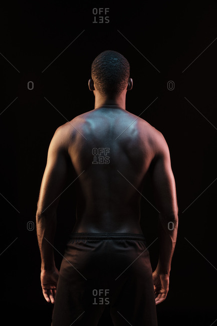 Man Back View