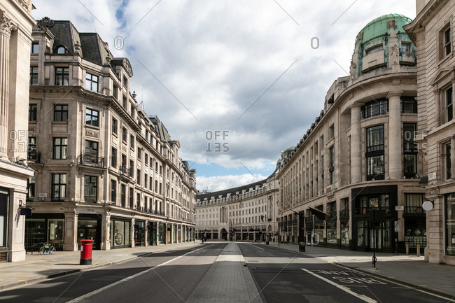 Empty London Street