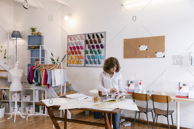 Fashion Designer Workspace