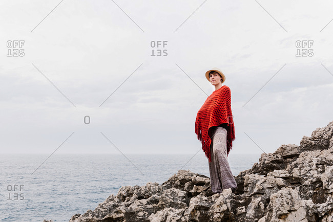 Cliff Edge Looking Up