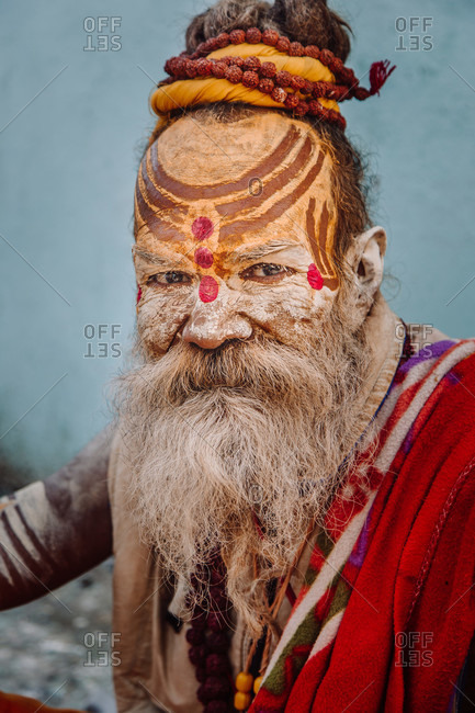 Indian Costume Face Paint Men