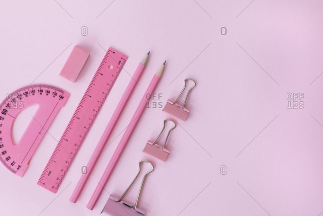 Pink Protractor