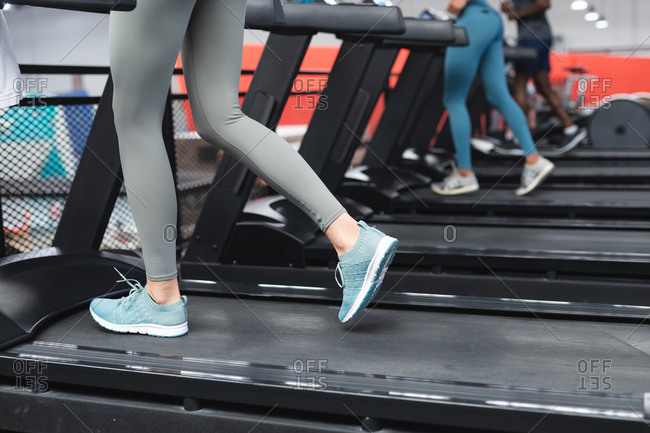 Woman Working Out Running