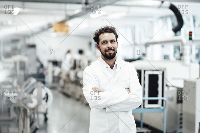 Male Scientist In Lab