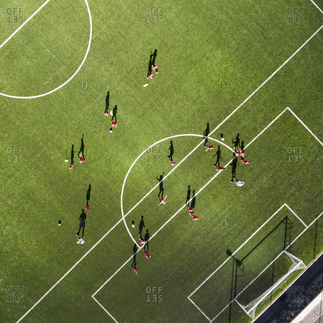 Soccer Stadium Outside