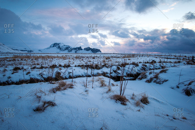 Tundra Landscape Winter