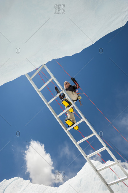 Crevasse Glacier Ladder