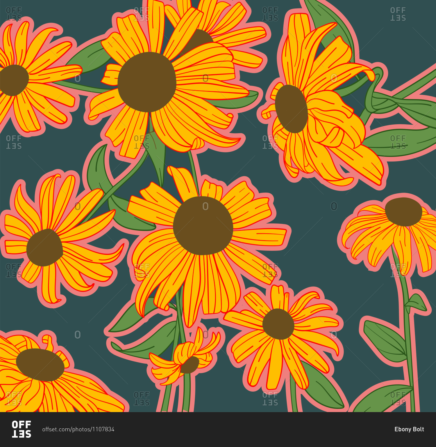 Real Floral Background For Twitter
