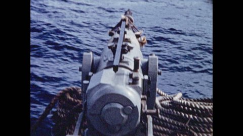 1950s Durban South Africa Harpoon Loaded Stock Footage Video (100% ...