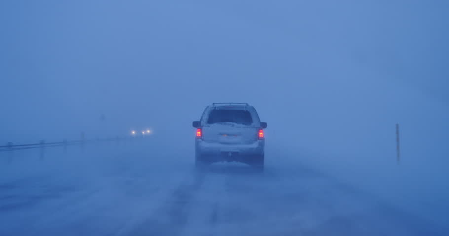 Zero Visibility Driving Stock Video Footage - 4K and HD Video Clips ...