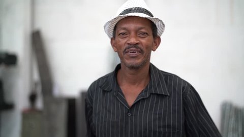 Brazilian Man Dancing Samba Sambista Stock Footage Video (100% Royalty ...